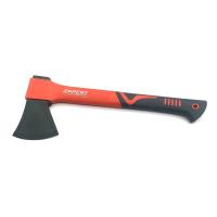 China Fiskar Type 800g Wedge Axe Fiberglass Handle Hollow Grip Forged Steel Hatchet Axe 38cm Long for sale