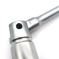 China Swivel Socket Spanner 21mm Box Socket Poker Spanner Scaffold Spanner Wrench with HD Ring for sale