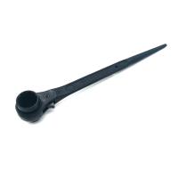 China Reversible Double Socket 19 x 24mm Scaffold Spud Ratchet Forged Podger Ratchet 315mm Long for sale