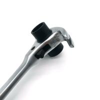 China Hammer Ratchet Wrench 4 in 1 Scaffolding Podger Ratchet 19x22mm Spud Ratchet with Claw Hammer for sale