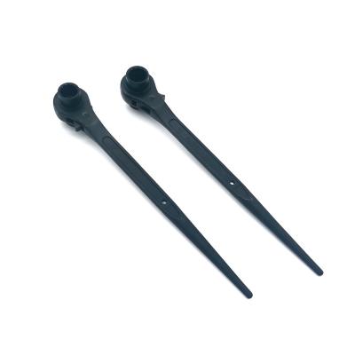 China Wholly Forged Podger Handle 17x19mm Spud Ratchet Wrench 315mm Long for Scaffolding Construction for sale