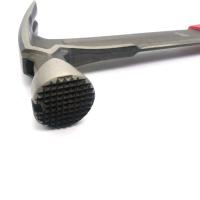 China NEW design 20oz Milled Framing Hammer Straight Rip Claw Hammer with Magnetic Nail Starter for sale