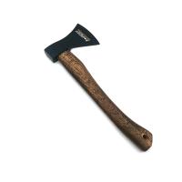 China German Style Hatchet Sharp Edge Forged Steel Carving Axe 600g Head with Wood Handle for Camping for sale