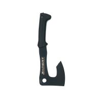 China One Piece Steel Lightweight Survival Axe Pack Hatchet with Soft Replaceable Grip Handle for sale