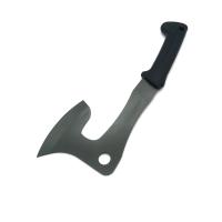 China One Piece Steel Lightweight Survival Axe Pack Hatchet with Soft Replaceable Grip Handle for sale