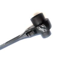 China Top Double Socket Podger Ratchet 17 x 21mm Black Steel Construction Spud Ratchet 315mm Long for sale