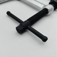 China Welding Clamps Tommy Bar Handle Large Acme Thread Forged F Clamps 300mm X 140mm for sale