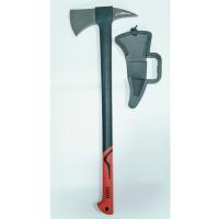 China European Combo Hatchet With Log Pick Axe Fiberglass Handle Forged Head Spiked Firefighter Fireman Emergency Tools for Splitting for sale