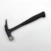 China Wholly Forged 600g Picard Type Lath Hammer Shock-reduction Roofing Hammer With Magnet Milled Face Side Nail Pulling for Roofers for sale