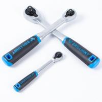 China Wholesale Brilliant 1/2in 3/8in 1/4in Drive Ratchet Handle Wrench Quick Release 90 Teeth with Hanging Hole for sale