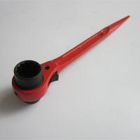 China Scaffold Podger Ratchet Spanner 19mm 21mm Powder Coating Finish for sale