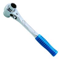 China 19mm 21mm Plastic Hanlde Scaffold Tools Podger Ratchet Spanner for sale