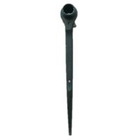 China Black Heavy Duty Podger Handle Double Sized Reversible Socket 19mm 21mm Ratchet Wrench for sale