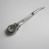 China Ratcheting Podger Spanner Claw Ended 250 mm Length Double Size 19mm 21mm Podger Bar Ratchet Socket Spanner for sale