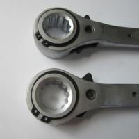China Ratcheting Podger Spanner Claw Ended 250 mm Length Double Size 19mm 21mm Podger Bar Ratchet Socket Spanner for sale