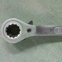 China Contractor Spanner Twin Podger Bi-hex Socket 17/21mm Scaffold Podger Ratchet Spanner Socket Wrench for sale