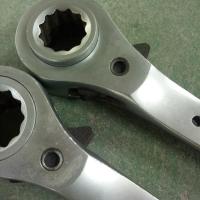 China Contractor Spanner Twin Podger Bi-hex Socket 17/21mm Scaffold Podger Ratchet Spanner Socket Wrench for sale