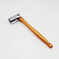 China Aluminium Poker Handle Cr-V Steel Socket 7/16in 21mm Swingover Scaffold Spanners for UK UAE for sale