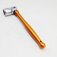 China Aluminium Poker Handle Cr-V Steel Socket 7/16in 21mm Swingover Scaffold Spanners for UK UAE for sale