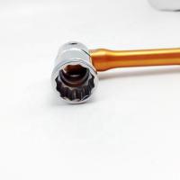 China Aluminium Poker Handle Cr-V Steel Socket 7/16in 21mm Swingover Scaffold Spanners for UK UAE for sale