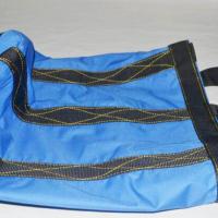 China Blue Oxford Scaffold Fittings Lifting Bag Bucket Shape SWL 30kgs Scaffold Coupler Transportation Bag Hoisting Bag for sale