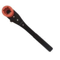 China Plastic Dipped Steel Handle Lineman's Wrench Ratchets Triple Square Ratchet Wrench Overall 13in Long for USA for sale