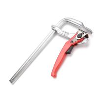 China Quick Action Welding Clamps Quick Release Ratchet Handle Clamps Adjustable Ratchet Forged Steel Bar Clamps for sale