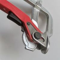 China Quick Action Welding Clamps Quick Release Ratchet Handle Clamps Adjustable Ratchet Forged Steel Bar Clamps for sale