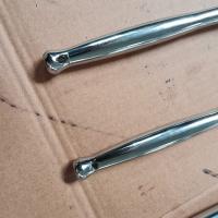 China Flexible Socket 22mm Poker Handle Bright Chrome Finish Scaffolder Spanner Forged Cr-V Socket Scaffold Spaner for sale