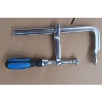 China Plastic Pivot Handle Forged Rail Bar Steel F Clamps L Clamps for Woodworking Metalworking F Clamps for sale