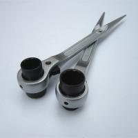 China 315mm Long Chrome Vanadium Steel Socket Scaffold Ratchet Forged Podger Handle Staging Ratchet 19mm 22mm for sale