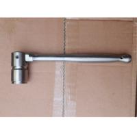 China Light Weight Strong Flexible Socket Scaffolder Poker Spanner 21mm 7/16in Bi-hex Natural Finish for sale