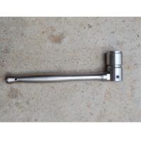 China Light Weight Strong Flexible Socket Scaffolder Poker Spanner 21mm 7/16in Bi-hex Natural Finish for sale