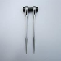 China High Torque Wrench Double Ratchet Spud 12-point 19mm 22mm Podger Handle Ratchet Spanner for sale