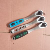 China Heavy Duty Ratchet Handle Male 12.5mm/sq Drive 250mm 90 Teeth Ratchet Wrench for sale