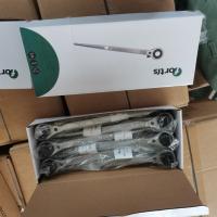 China Chrome Vanadium Steel Cold Forged 12 Points Double Sizes Socket 19mm 22mm 650Nm Germany Scaffold Grip Ratchet Wrench for sale