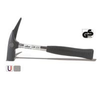 China Steel Tubing Handle Milled Face 600g Roofer Hammers Single Claw Shingle Roofing Hammers for sale