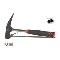 China Steel Tubing Handle Milled Face 600g Roofer Hammers Single Claw Shingle Roofing Hammers for sale