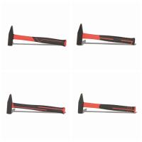 China Hot Sale Germany Quality Machinist Hammer with Shock Reduction Fiberglass Handle Carbon Steel Forged Head for sale