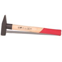 China Germany Quality Engineer's Hammer Carbon Steel Anti-Slip Genuine Hickory Wood Handle Machinist Hammer for sale