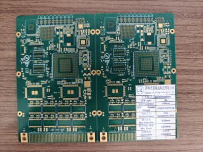 China 8-Layer ENIG PCB Board 1.0mm Thickness for Industrial Automation & Automotive Control Systems for sale