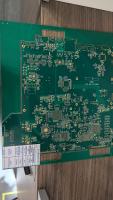 China Single-Sided Aluminum PCB with Immersion Gold Finish - 0.1mm Line Width, 10mm×10mm Board Size for LED Lighting for sale