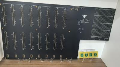 China Multi Layer High Frequency PCB with 3mil/3mil Line Spacing and 1oz-5oz Copper Weight for Communication Devices for sale