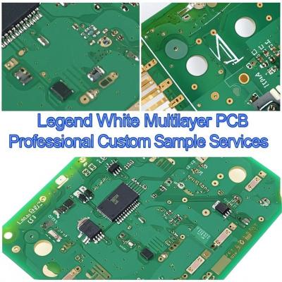 China 10-Layer Multilayer PCB with 1OZ Copper Weight and 1200×6100mm Max Board Size - Custom Sample Services for sale