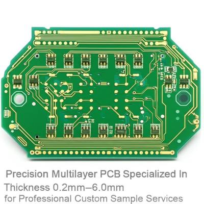 China Precision Multilayer PCB 0.2mm-6.0mm Thickness 2-20 Layers Custom Sample Services for sale
