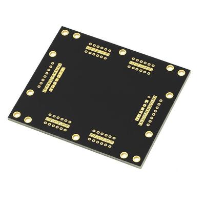 China 10-Layer Multilayer PCB with Black Solder Mask for High Temperature Environments - 1OZ Copper, 0.2-6.0mm Thickness for sale