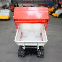 China Hydraulic Tipping Mini Site Dumper with Tandem Gear Pump and Eaton Hydraulic Cylinder for sale
