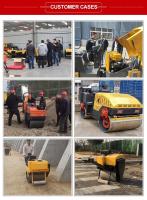 China Food Shop Mini Road Roller Single Drum Roller CE EPA Certified with Free Shipping for sale