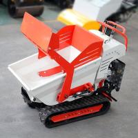 China Tracked Crawler Mini Dumper Truck 860 kg Max. Operating Mass 360 kg Machine Weight for sale