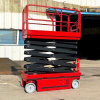 China 2300 kg Weight Outdoor Application Aerail Work Platform Electric Tracked Scissor Lift for sale